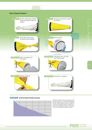 Esco Streamline Compounding Aseptic Containment Isolator | PDF