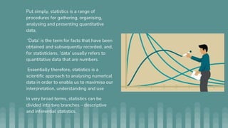Why you need statistics | PPTX