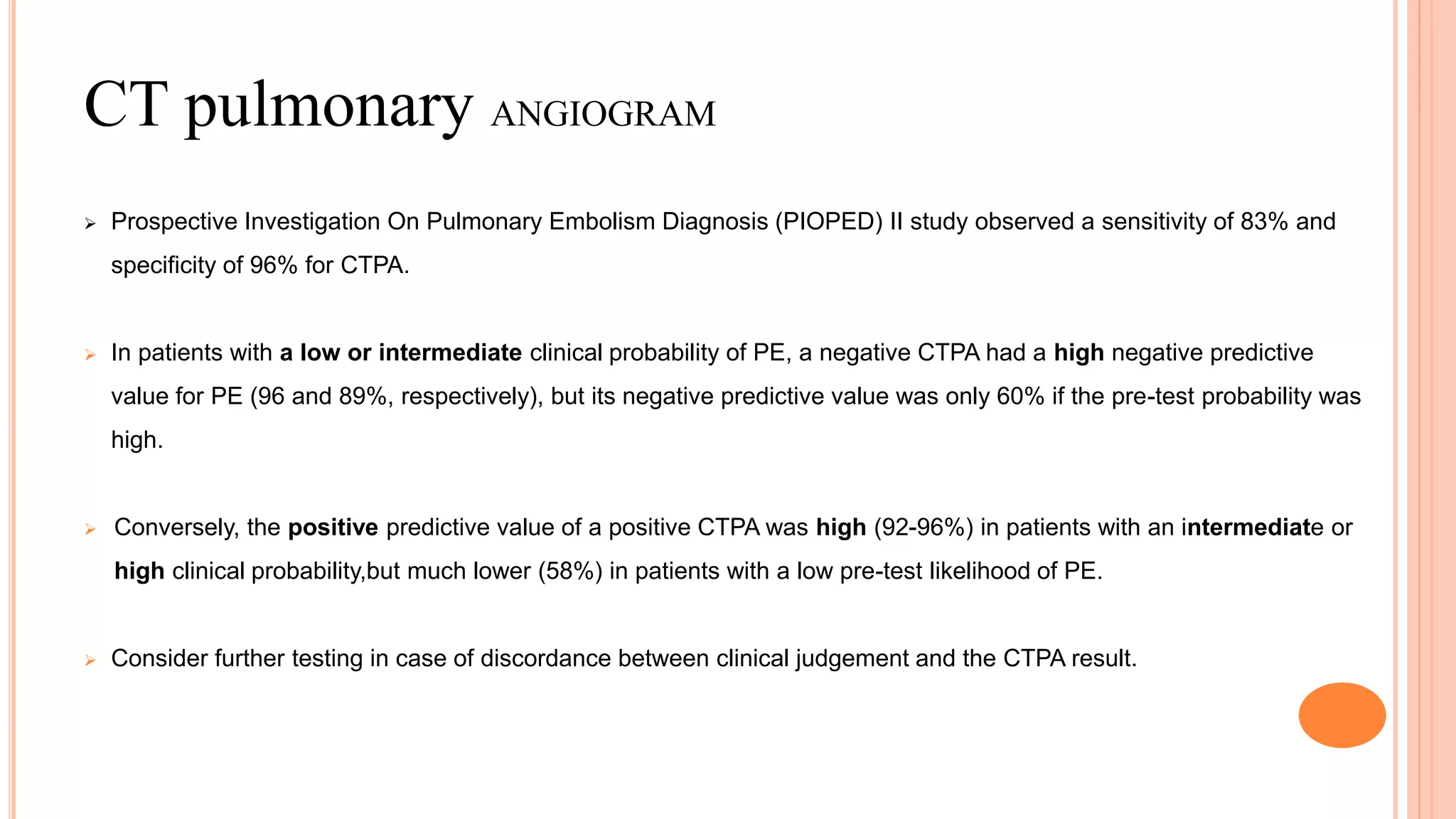 2019 ESC guidelines on pulmonary embolism | PPTX