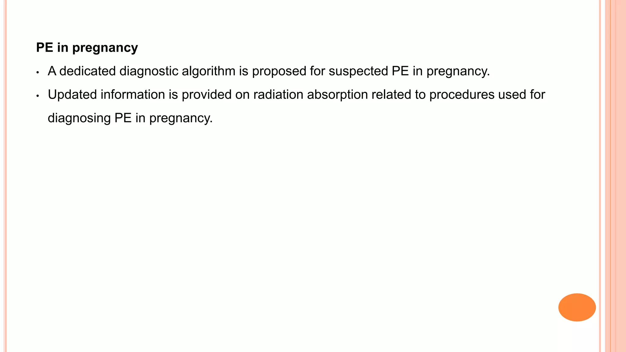2019 ESC guidelines on pulmonary embolism | PPTX