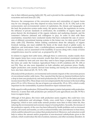 Organic Livestock Farming. Contribution to Food System Sustainability ...