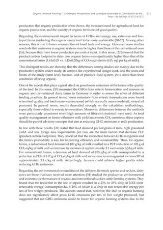 Organic Livestock Farming. Contribution to Food System Sustainability ...