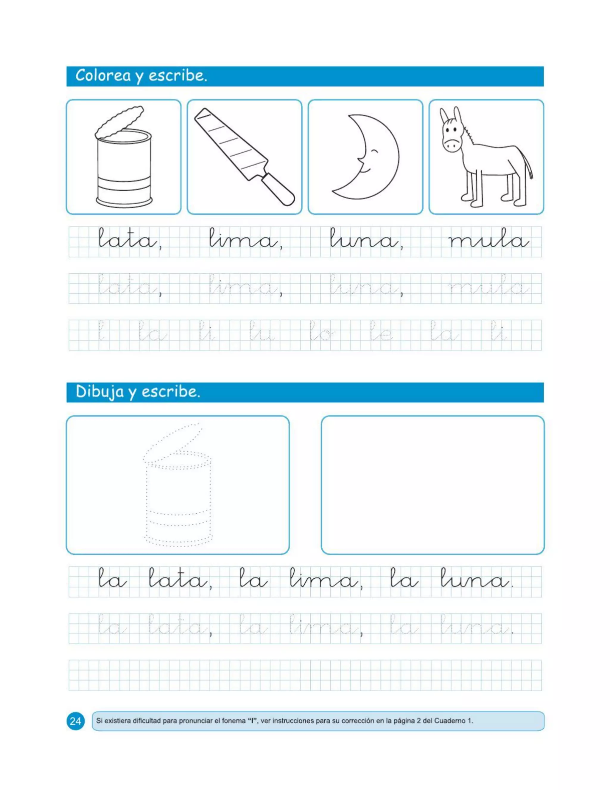 Escribe y-dibuja-metodo-de-lectura-y-escritura | PDF