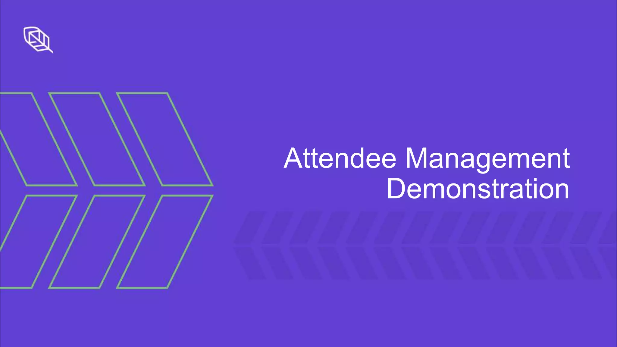 eScribe Attendee Management Webinar Slides | PPTX