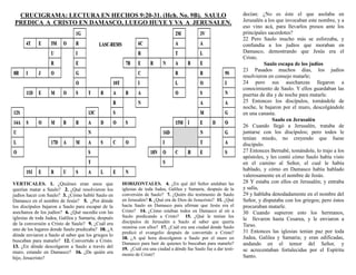ESCRITO ESTA EN ACCIÓN. SAULO PREDICA A CRISTO EN DAMASCO, DESPUÉS ...