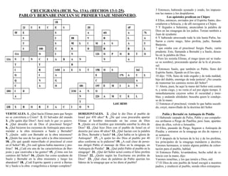 ESCRITO ESTA EN ACCION. INICIO DEL PRIMER VIAJE MISIONERO DE PABLO ...