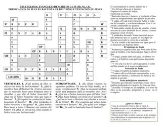 ESCRITO ESTA EN ACCION. LA PREDICACION DE JUAN EL BAUTISTA, EL BAUTISMO ...
