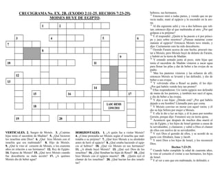 ESCRITO ESTA EN ACCION. EXODO 2:11-25. (EX. No. 2B) MOISES HUYE DE ...