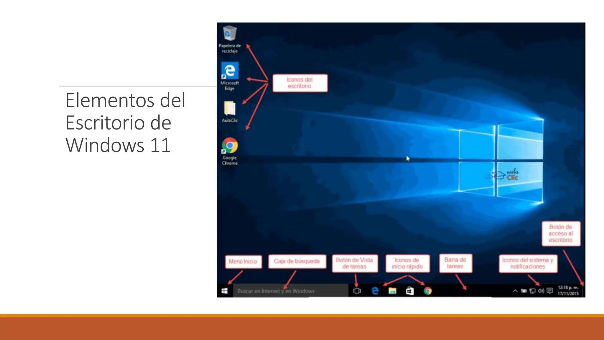 ESCRITORIO DE WINDOWS 11 Y SUS ELEMENTOS | PDF