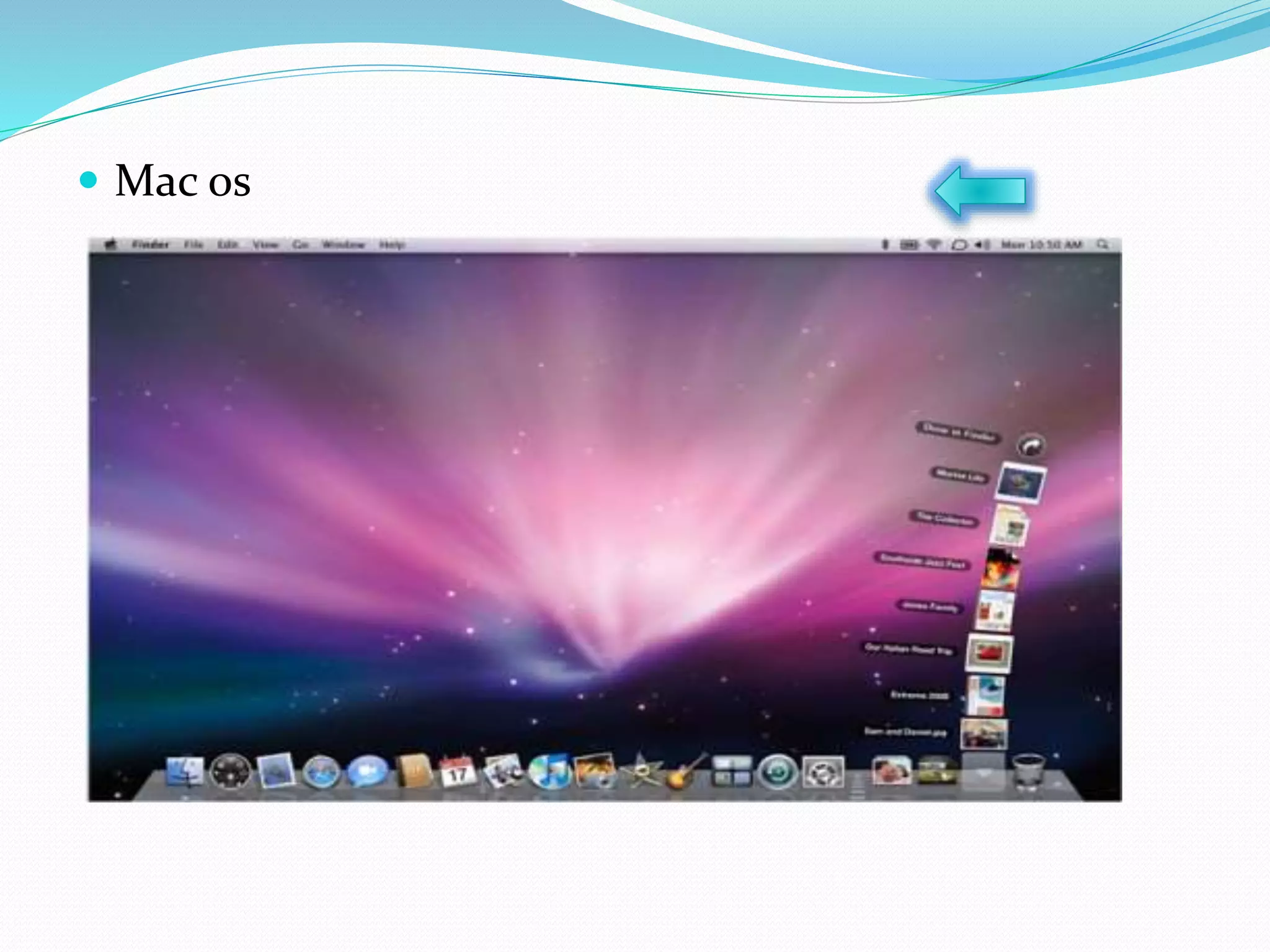 Escritorio de windows, linux y mac os | PPTX