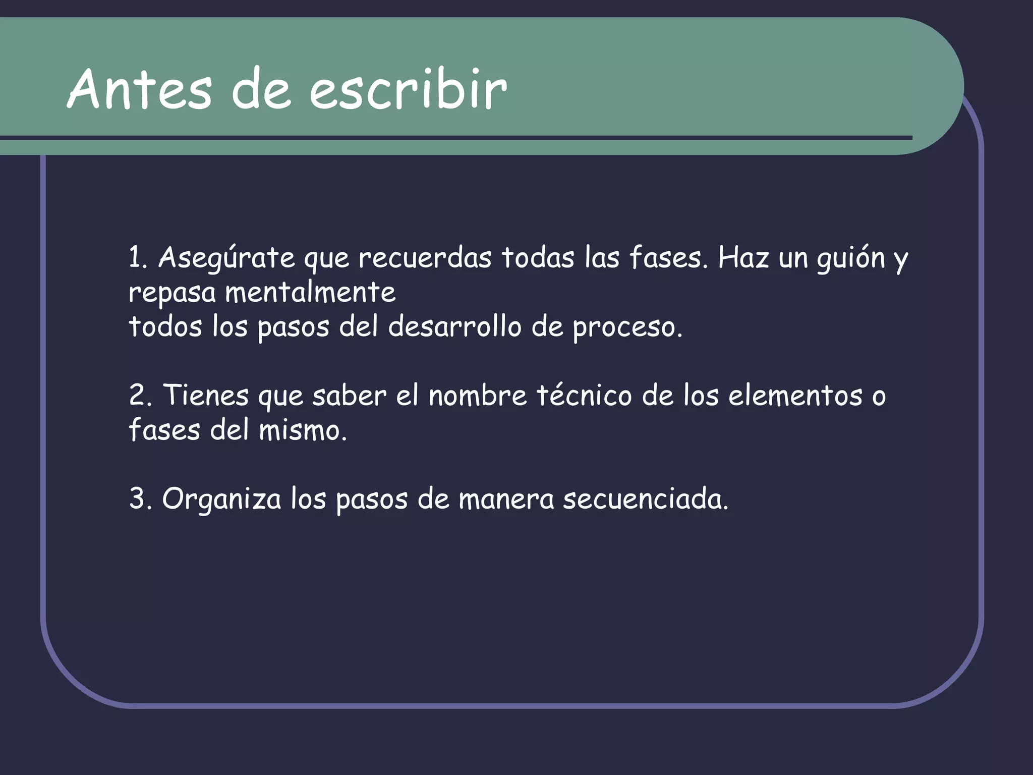 Escritura De Textos Instructivos | PPT