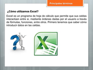 Escritura digital Microsoft Excel | PPSX