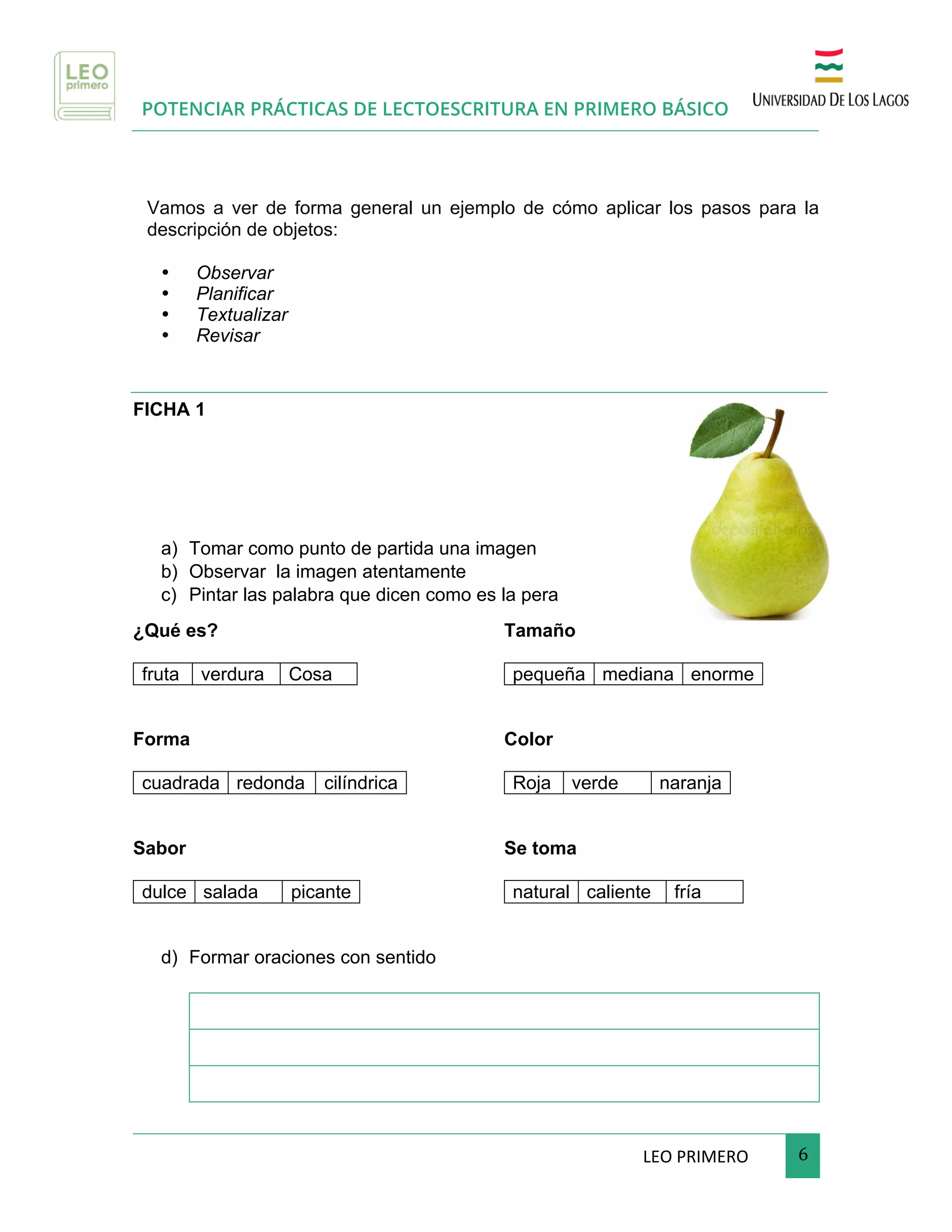 Escritura guiada | PDF | Educational Assessment | Education