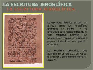 Escritura origen | PPT