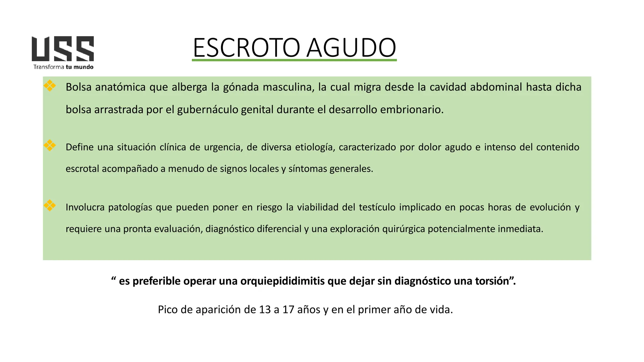ESCROTO AGUDO UROLOGIA, DIAPOSITIVAS.pptx