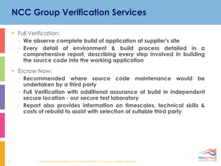 Escrow Presentation2010 | PPT