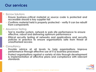 Escrow Presentation2010 | PPT