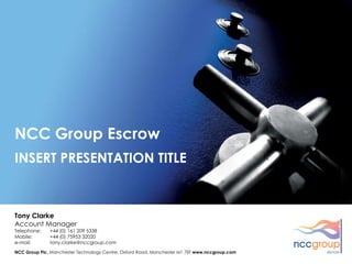 Escrow Presentation Final | PPT