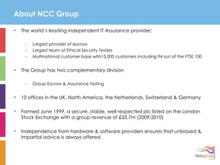 Escrow Presentation Final | PPT