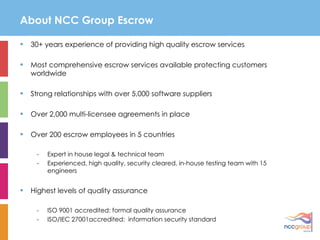 Escrow Presentation Final | PPT