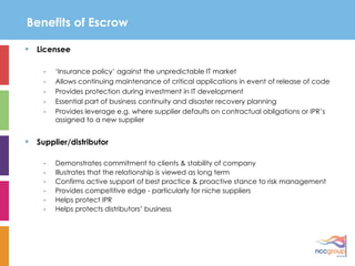 Escrow Presentation Final | PPT