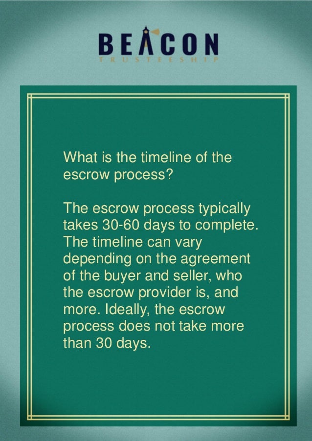 glimpse of an Escrow process | PDF | Business | Business and Finance