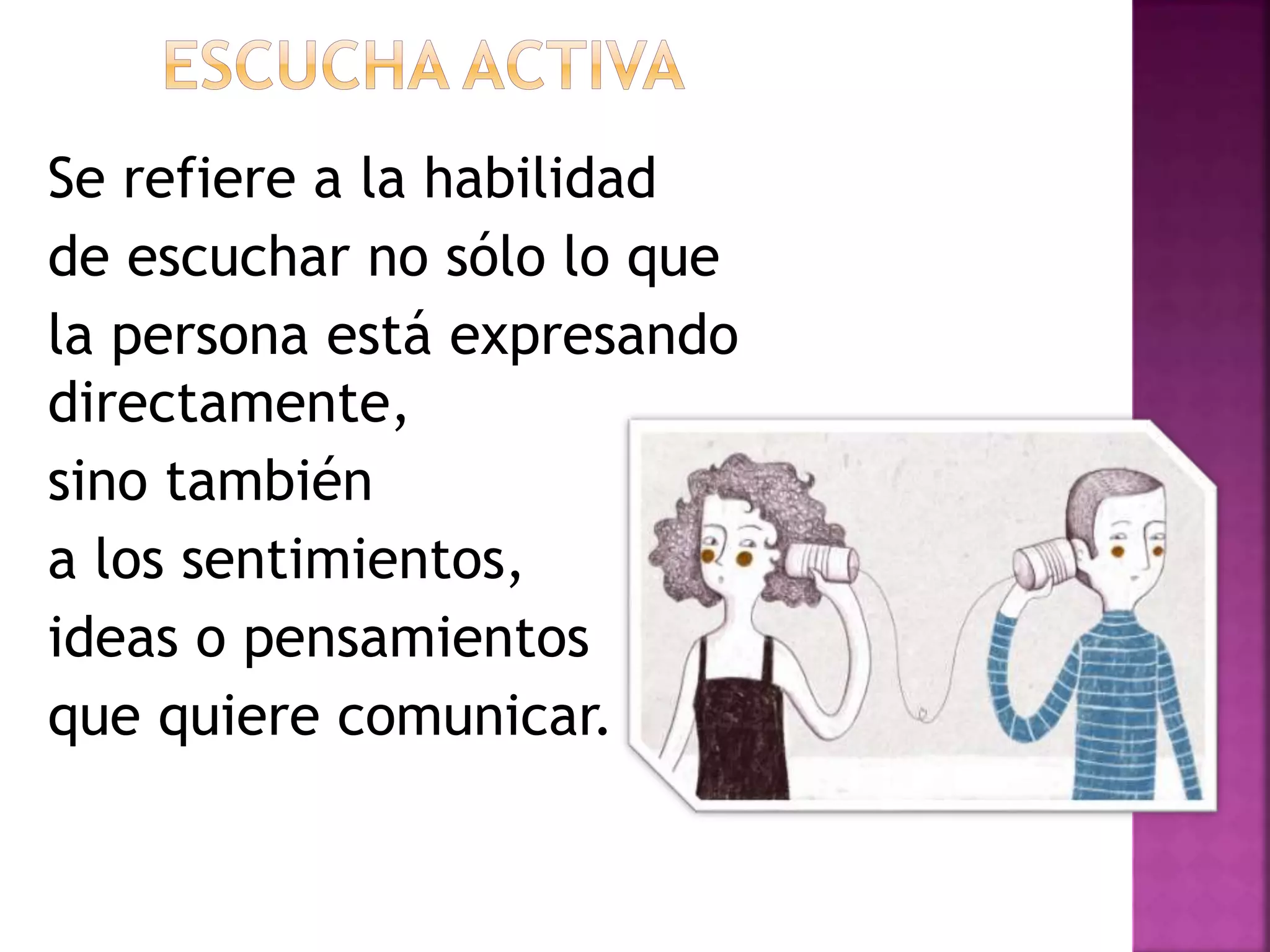 Escucha activa | PPT