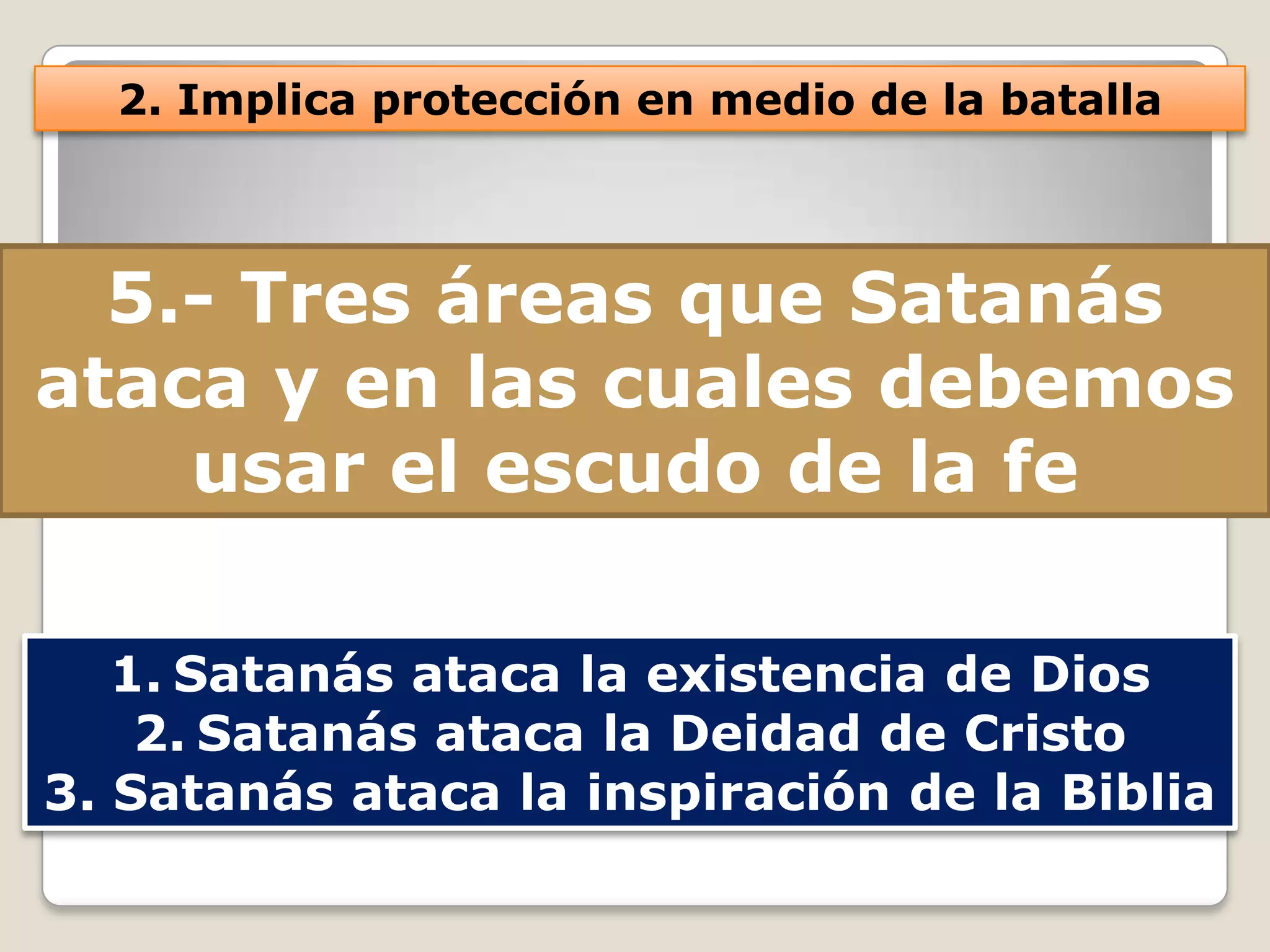 Escudo de la fe | PPT | Descarga Gratuita