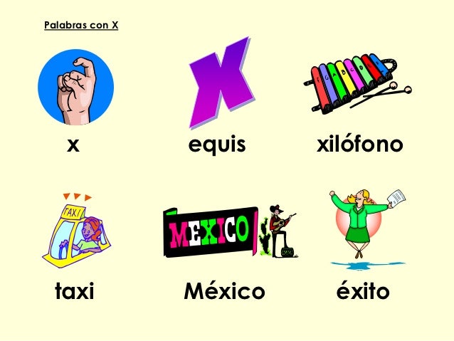 Palabras conx - Imagui