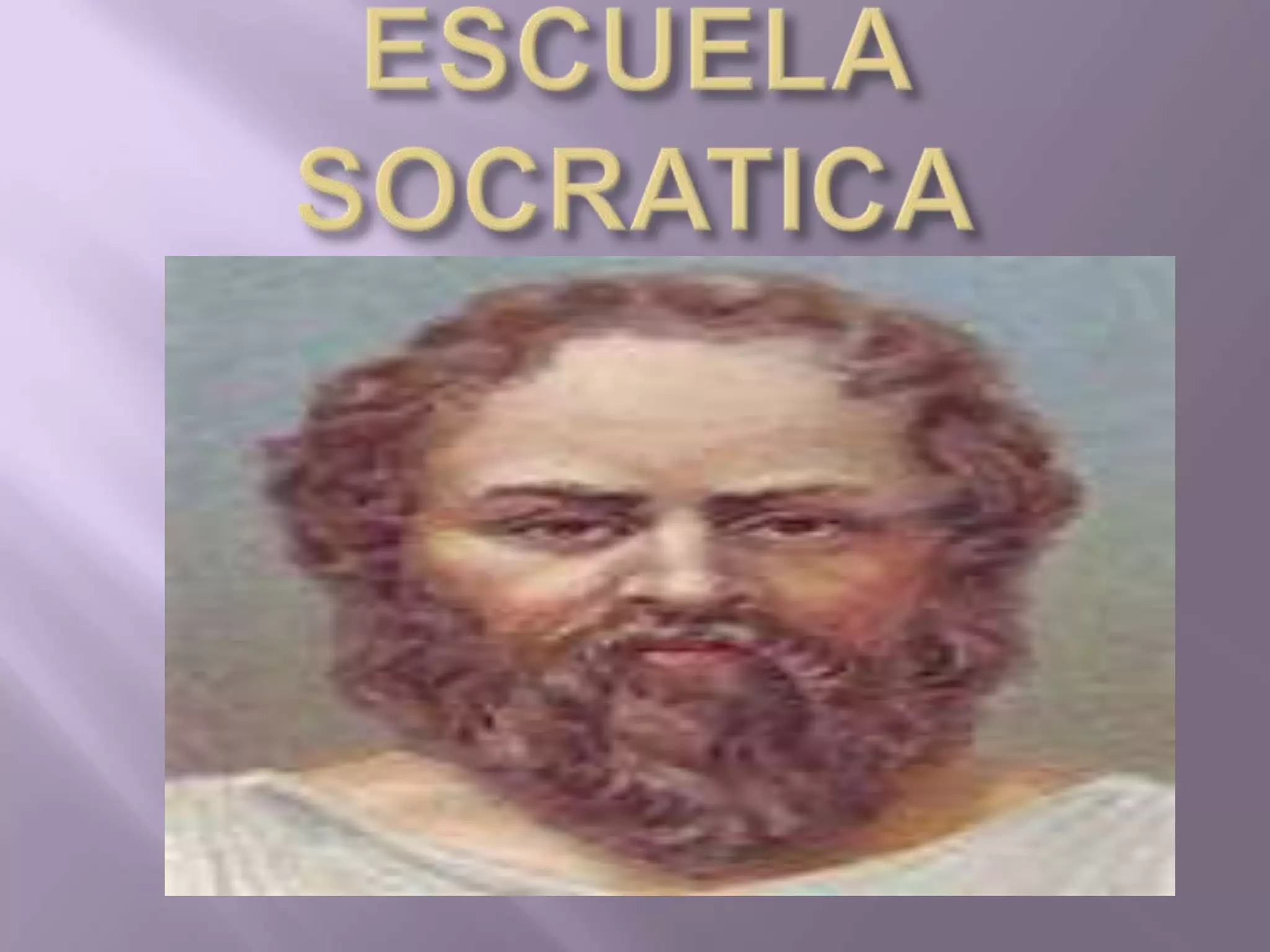 Escuela socratica | PPTX