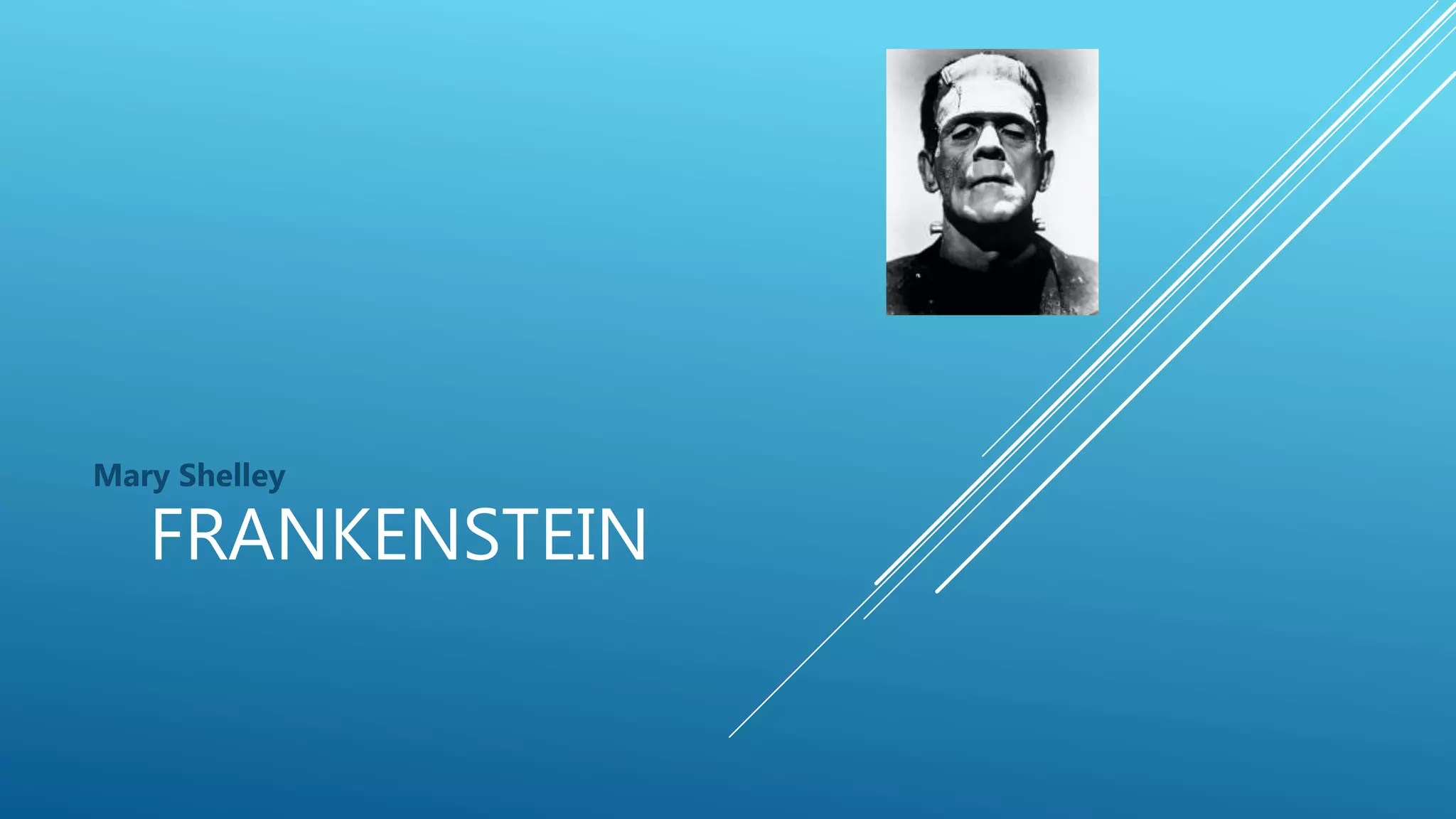 Presentation of the book of Frankenstein | PPTX