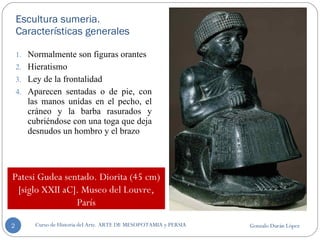 Escultura de Mesopotamia y Persia | PPT
