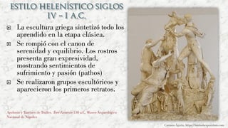 Escultura griega periodos | PDF