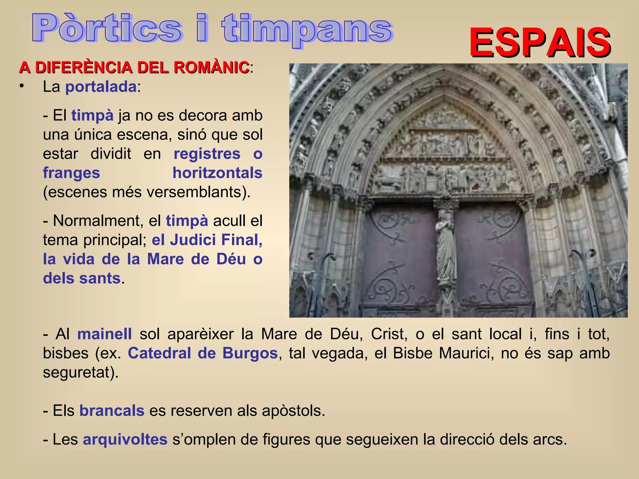 ESCULTURA GÒTICA | PPT