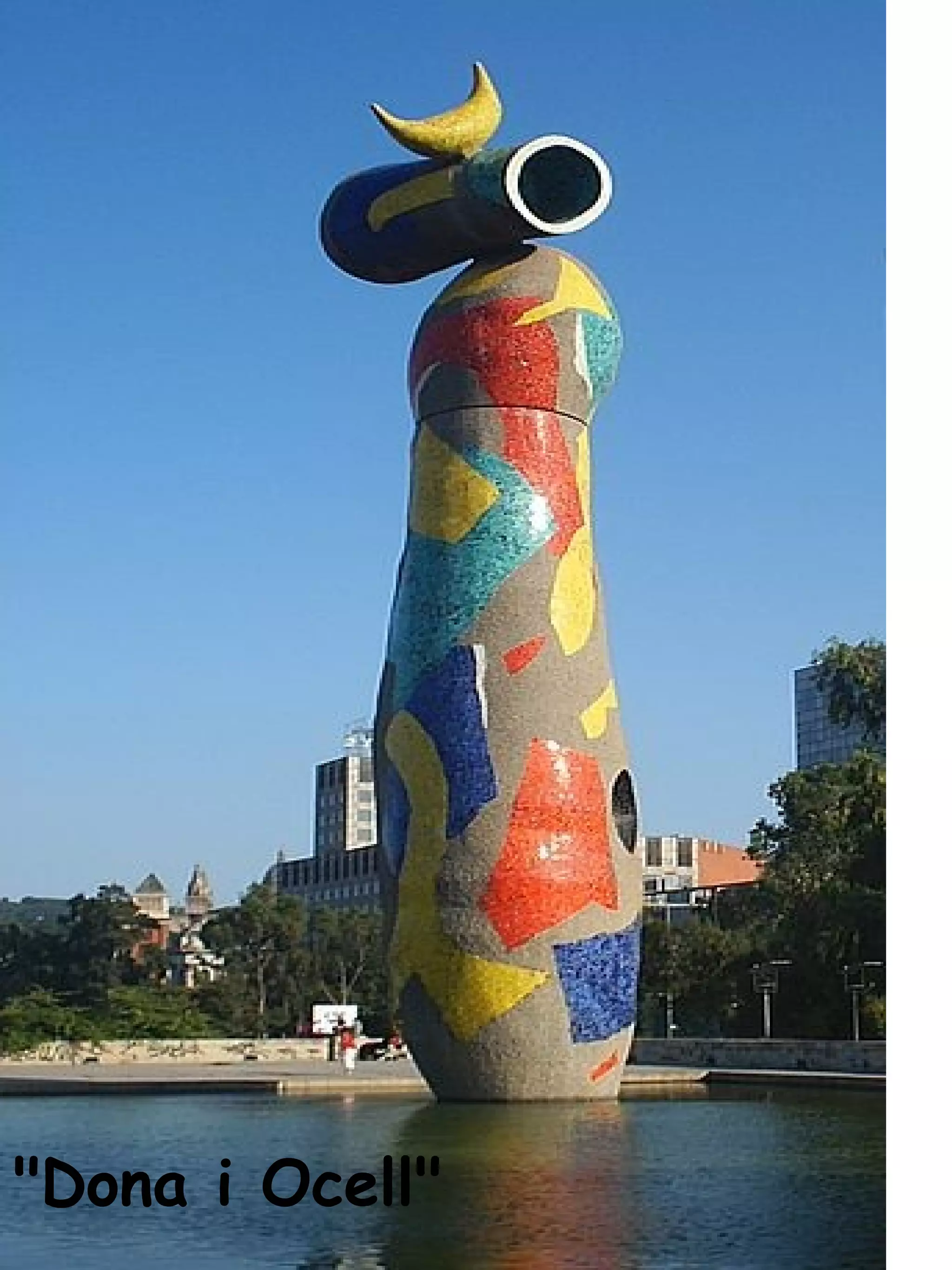 Escultura la dona i l´ocell | PPT