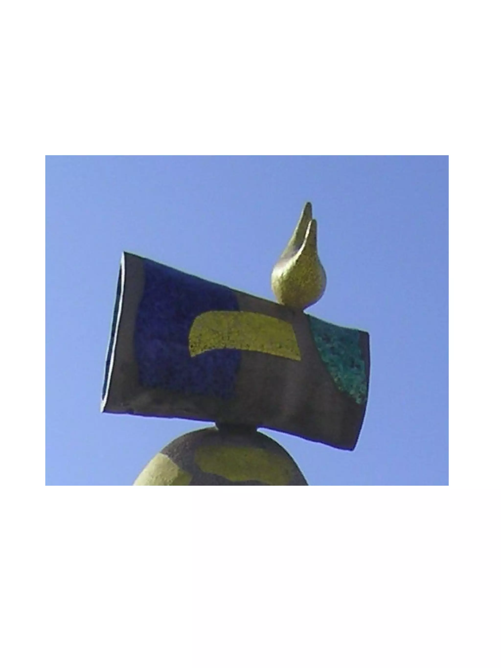 Escultura la dona i l´ocell | PPT