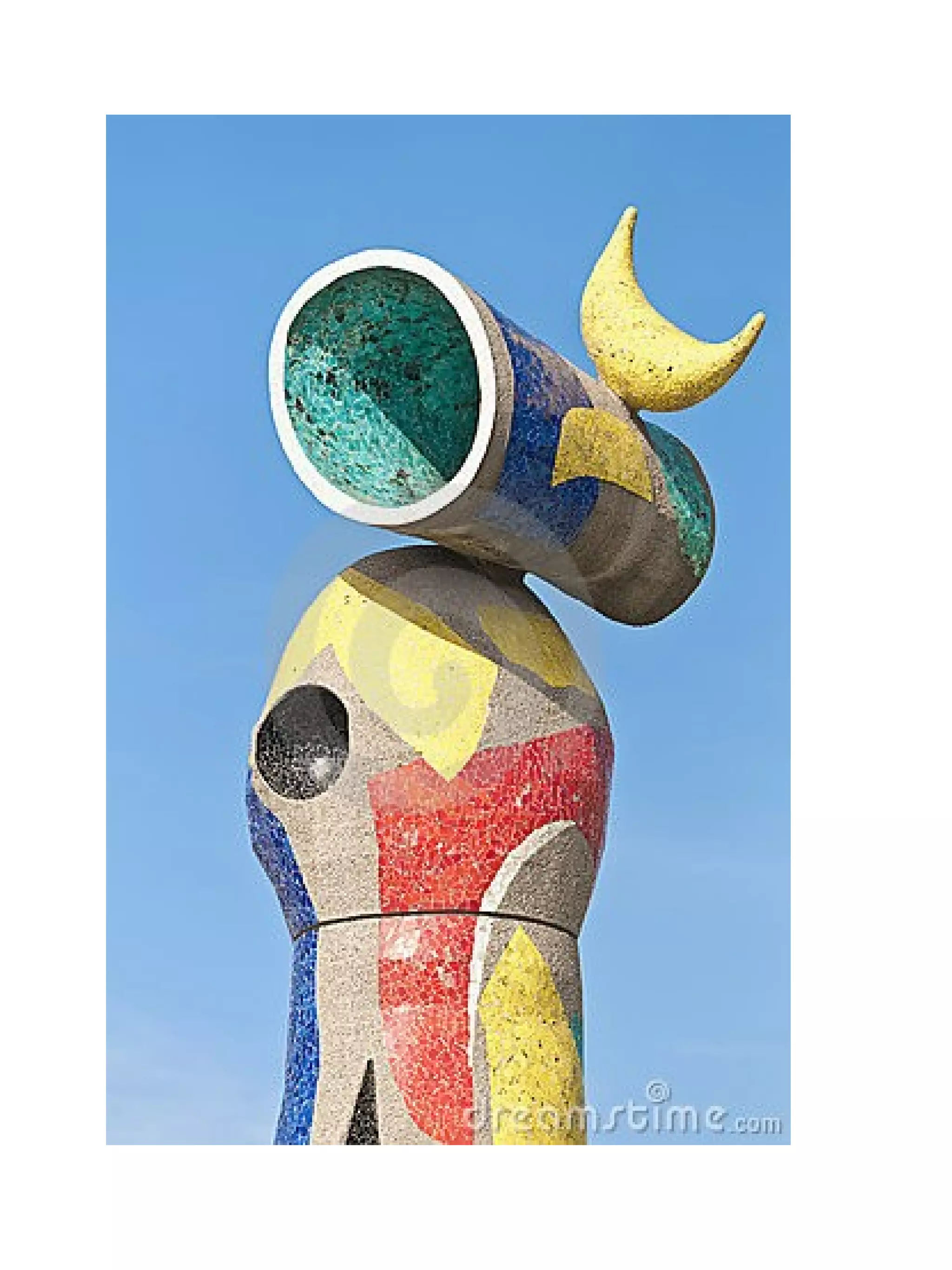 Escultura la dona i l´ocell | PPT