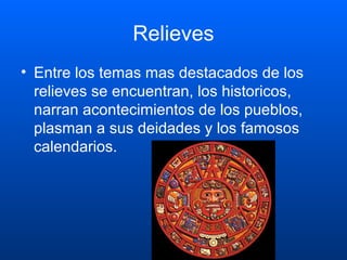 Escultura relieve y pintura de mesoamerica | PPT