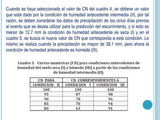 Escurrrimiento | PPT