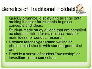 Traditional & Technology Infused Foldables for the Foreign Language ...