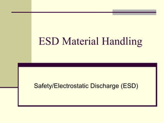 ESD | PPT