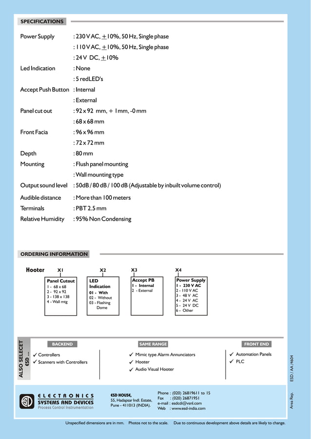 Alarm Annunciator | PDF | Technology & Computing