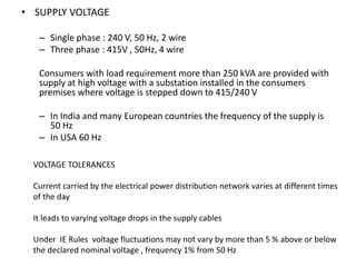 Electrical System Design | PPTX