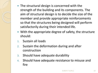 design philosophy in structure design in civil engineering | PPTX