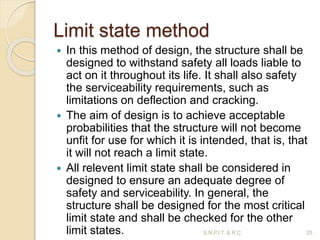 design philosophy in structure design in civil engineering | PPTX