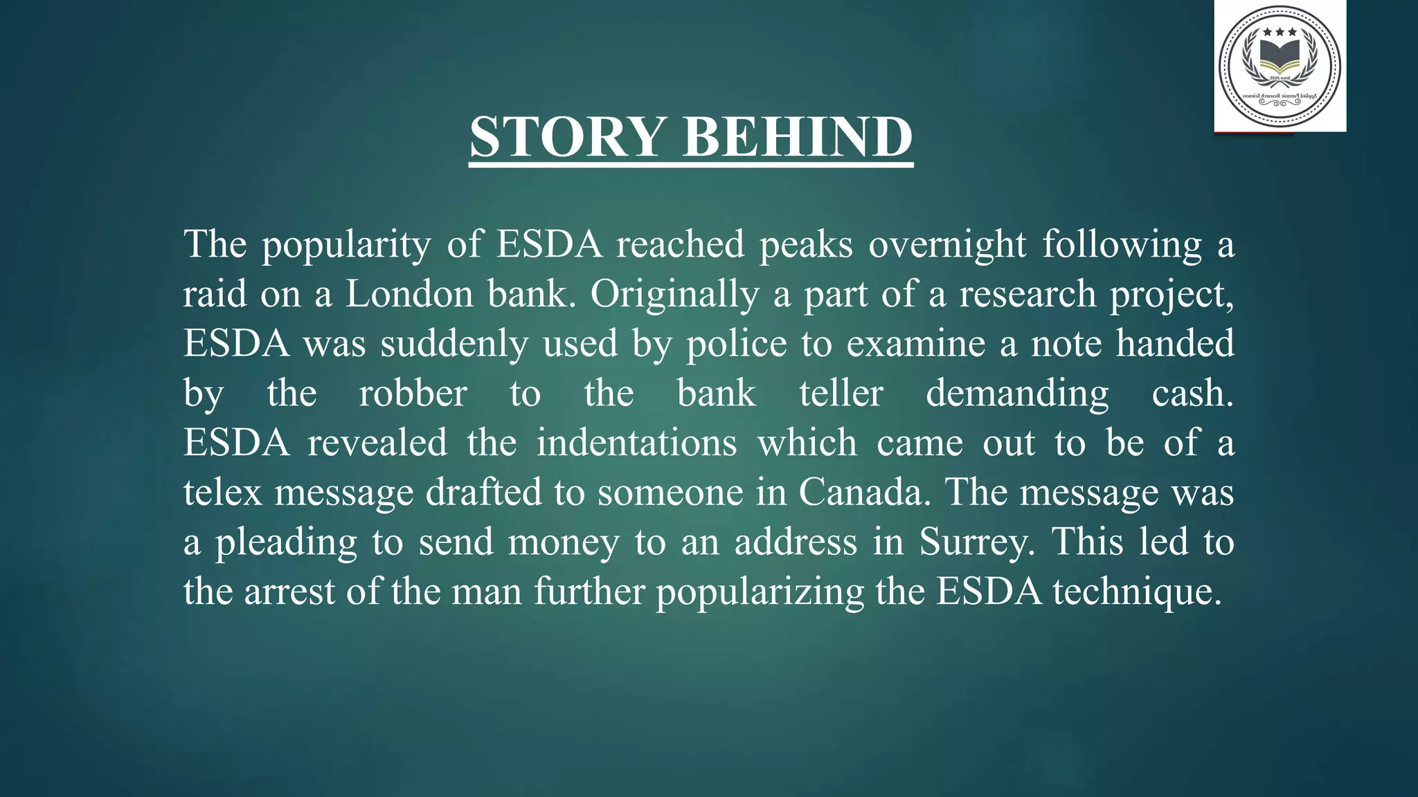 ESDA | PPTX