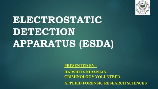 ESDA | PPTX | Technology & Computing