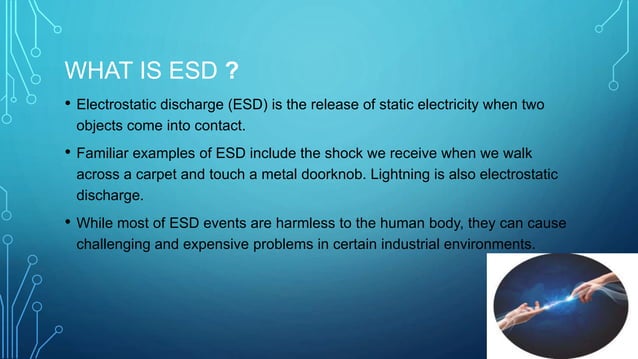 ESD Calibration and its Detail. ESD Protection | PPT