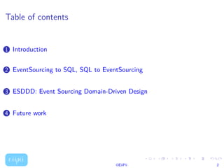WJUG 210: Event Sourcing z Domain-Driven Design | PPT