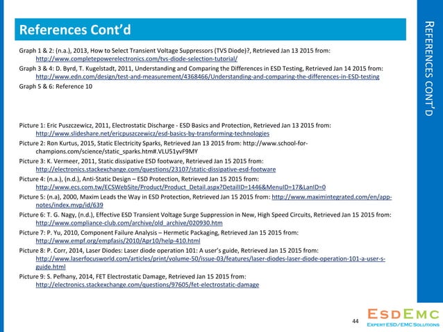 Introduction of Transmission Line Pulse (TLP) Testing for ESD Analysis ...